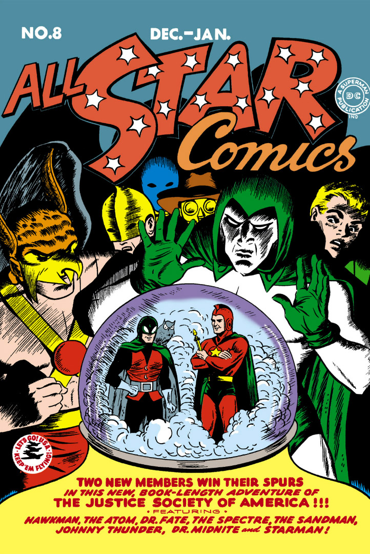 Comics Talk Blog Comics Talk: AllStar Comics 8 Cover Page